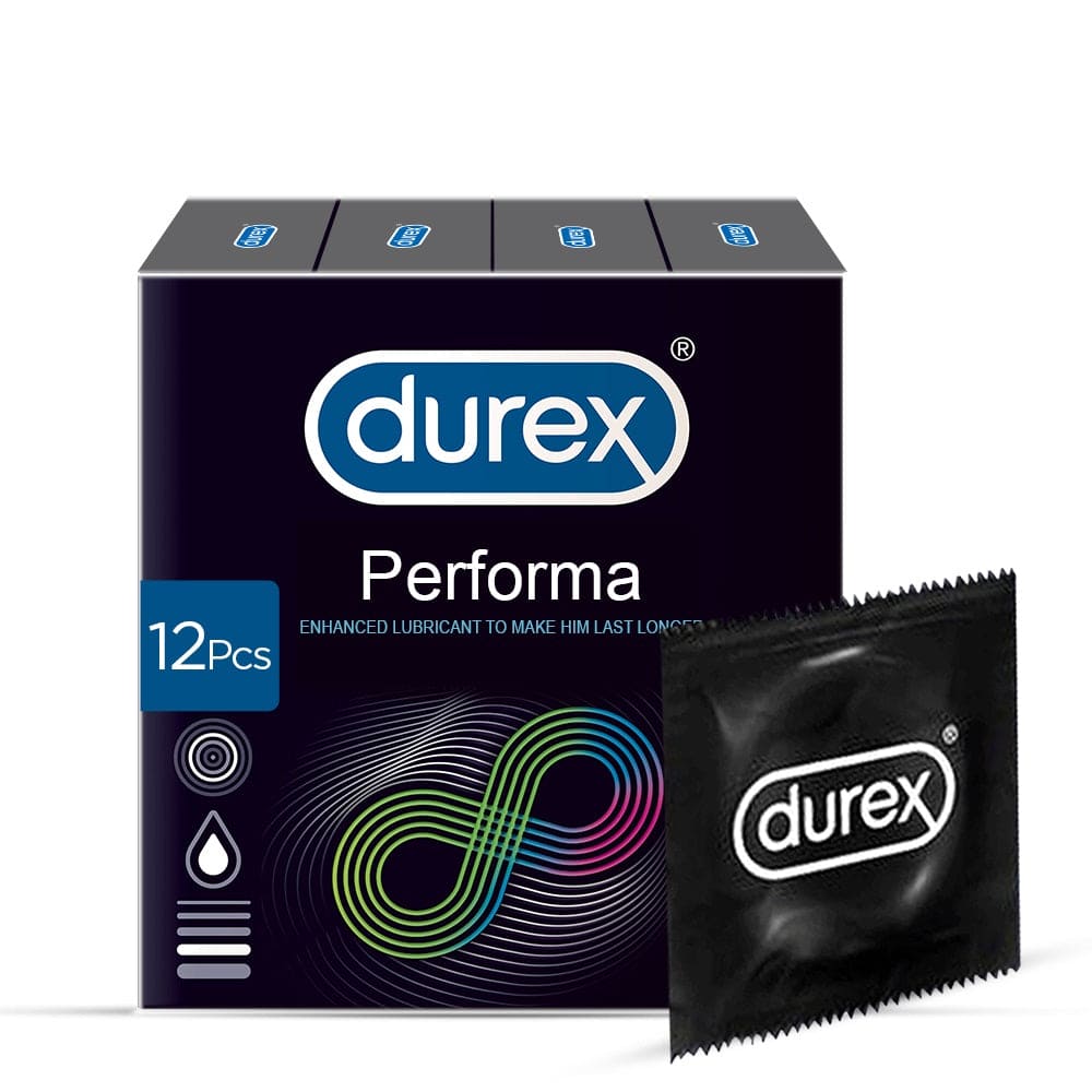 Durex Condoms Performa/Extended Pleasure Longer Lasting Timing Condoms– jebchaho