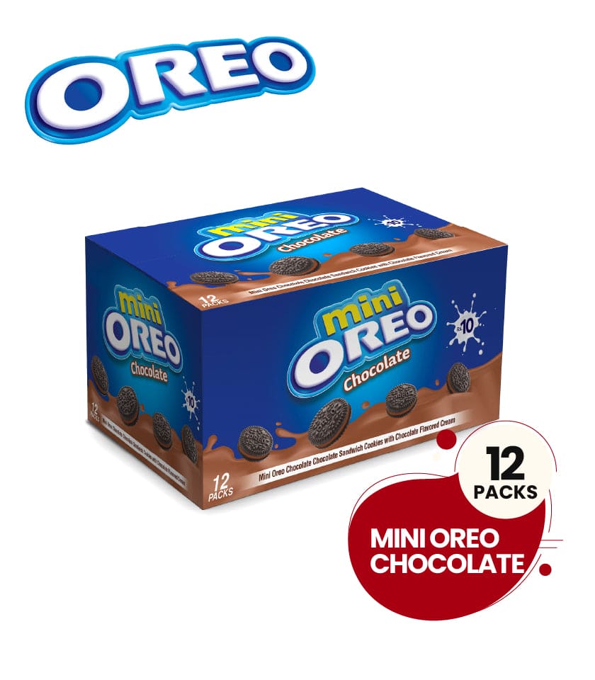 Mini Oreo Chocolate 12 Bar Packs (01 Carton - 24 Boxes)– jebchaho