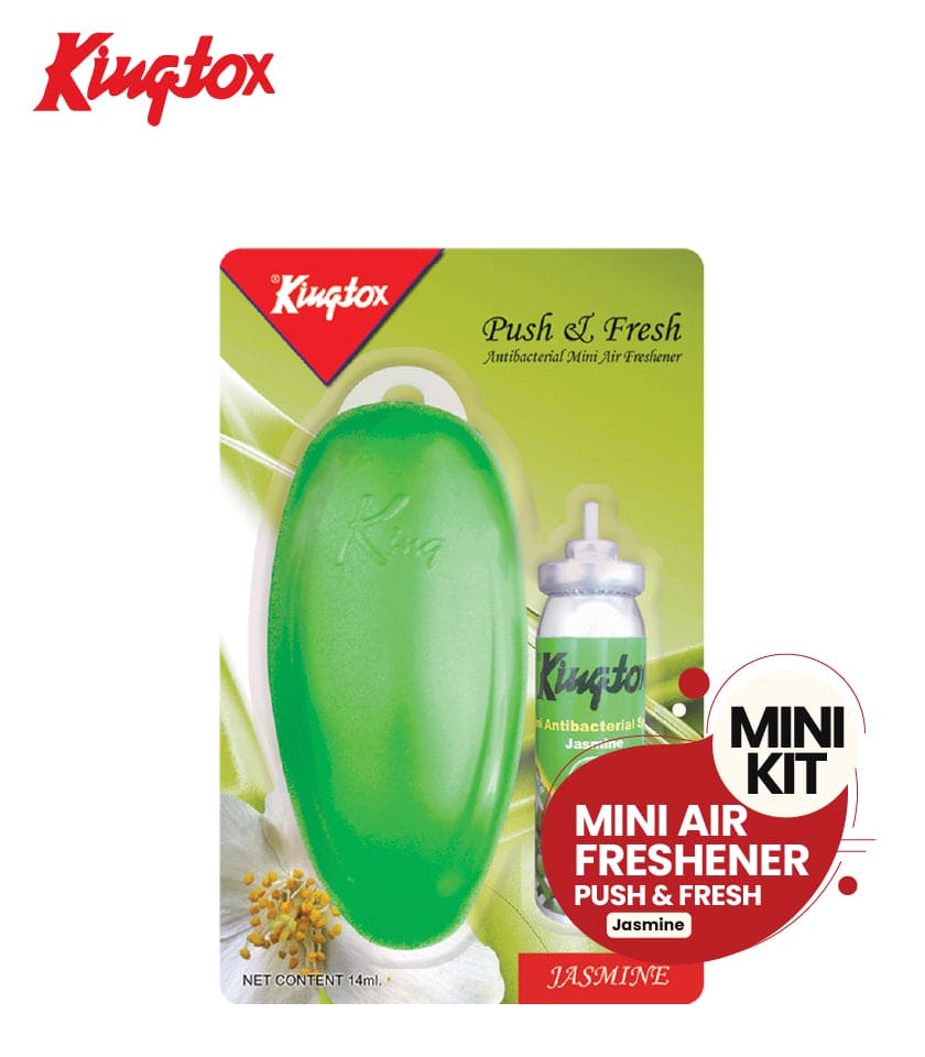 Kingtox Push & Fresh Mini Air Freshener Kit - Jasmine– jebchaho