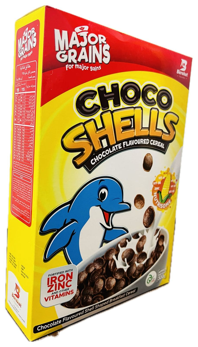 Major Grains Choco Shells 300gm– jebchaho