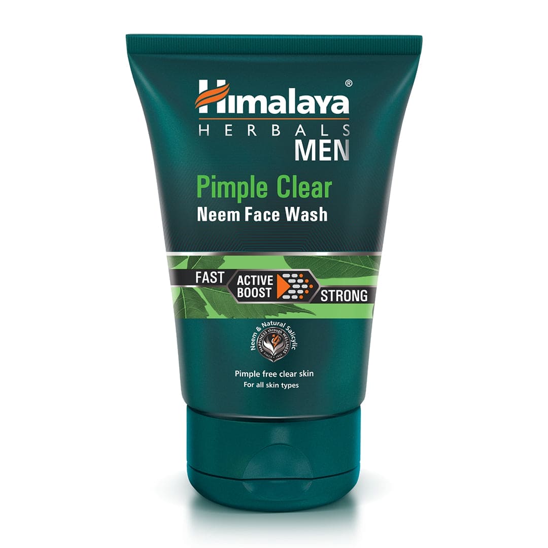 Himalaya Men Pimple Clear Neem Face Wash 100 ML– jebchaho