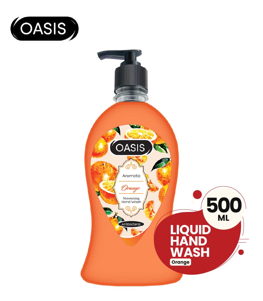 Oasis Liquid Hand Wash Orange 500ml– jebchaho